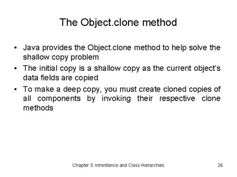 Inheritance And Class Hierarchies Chapter 3 Inheritance And