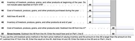 Irs Schedule F Instructions Reporting Farming Profit Or Loss