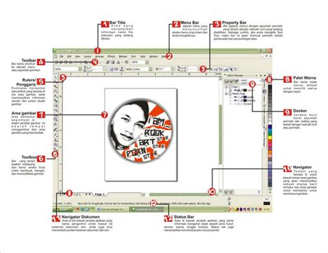 Tampilan Ruang Kerja Coreldraw By Zonamerah On Deviantart