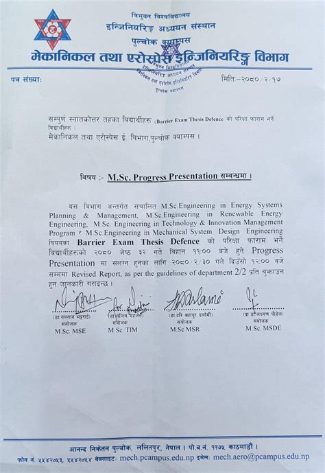 M Sc Thesis Progress Presentation Dmae