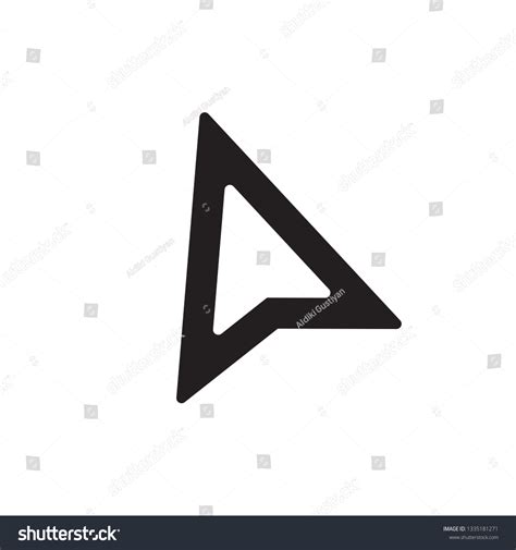 Line Cursor Mouse Pointer Icon Vector Stock Vector Royalty Free 1335181271