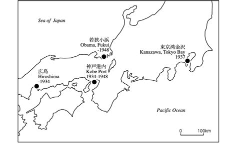 Map Of Each Specimen Locality Download Scientific Diagram