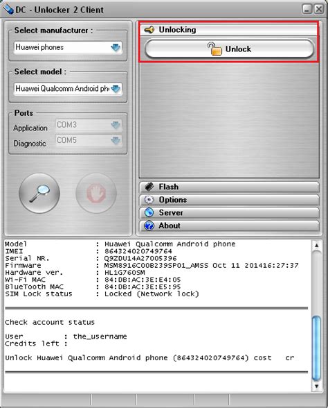 Huawei Android Phone Qualcomm Network Unlock Guide
