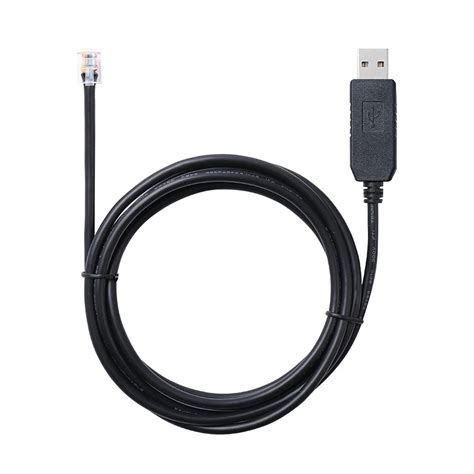 Unitronics Plc Programming Cable Pl2303 Usb Rs232 To Rj11 6p6c Serial Cable For Downloading And