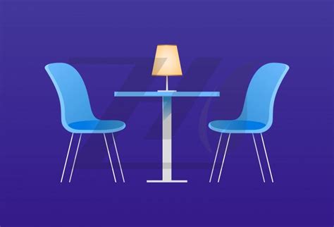 دانلود وکتور مبلمان داخلی کافه اتاق غذاخوری دانلود رایگان فایل لایه باز، Psd، وکتور، لوگو و موکاپ