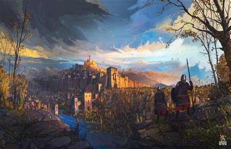 Medieval City Wallpapers Wallpaper Cave