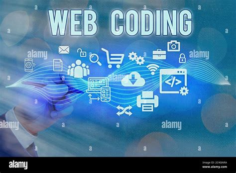 Text Sign Showing Web Coding Business Photo Text A System Of Symbols