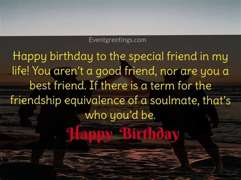 Happy Birthday Wishes To A Special Friend