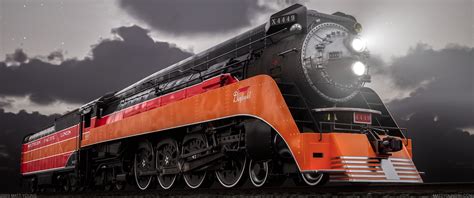 Mattie Young — 3d Environment Artist Locomotive Southern Pacific Gs