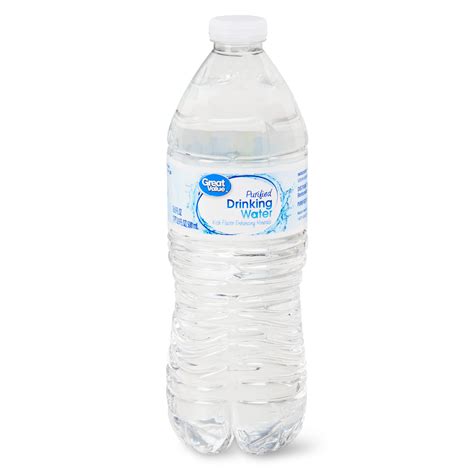 Great Value Purified Drinking Water 16 9 Fl Oz 24 Count