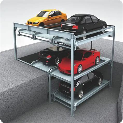 기계식 주차 시스템 스마트 수직 리프트 회전식 주차 시스템