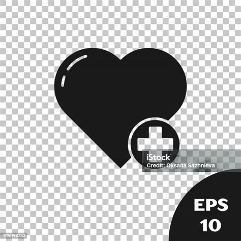 투명 한 배경에 격리 된 검은 심장 아이콘입니다 로맨틱 한 상징 연결 가입 열정과 결혼식 발렌타인 데이 기호입니다 벡터 일러스트레이션 감정에 대한 스톡 벡터 아트 및 기타