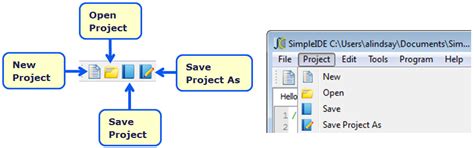 About SimpleIDE Windows Projects Tabs And Files Parallax Learn