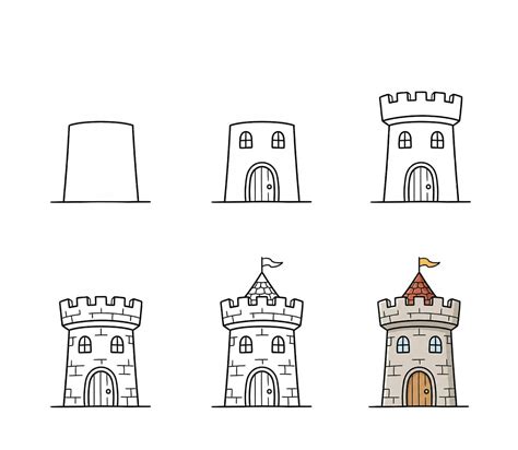 Tower Drawing Ideas Drawing Photos