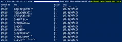 Using The VMware VMEncryption PowerCLI Module To Manage Shallow