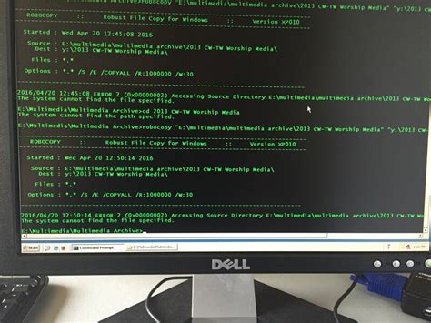 robocopy can t find source file windows spiceworks community