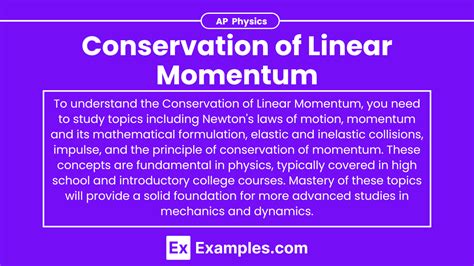 Unit 5 3 Conservation Of Linear Momentum Notes And Practice Questions Ap® Physics 1