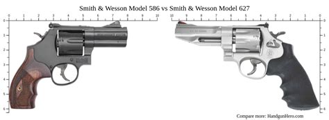 Smith Wesson Model Vs Smith Wesson Model Size Comparison Handgun Hero
