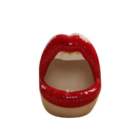 Favorite Open Mouth Sexy Big Mouth Ceramic Ashtray Buy Slipper