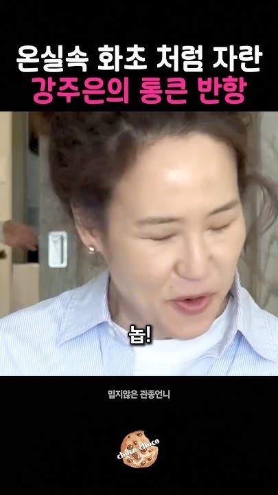 온실속 화초처럼 자란 강주은의 통큰 반항 Youtube