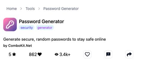 Password Generator Combokitnet Generate Secure Random Passwords To Stay Safe Online