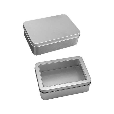 Rectangular Metal Tins
