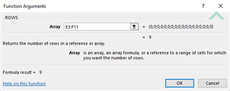 Excel Rows Function Excel Vba