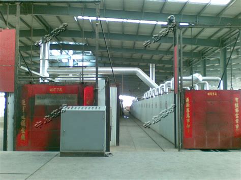 新密正泰耐材公司高温隧道窑 隧道窑系列 黄冈市华窑中启窑炉科技有限公司－窑炉，窑炉公司，黄冈窑炉公司 辊道窑，隧道窑，梭式窑，抽屉窑，干燥窑