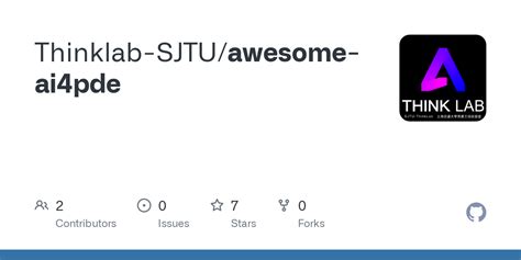 GitHub Thinklab SJTU Awesome Ai Pde