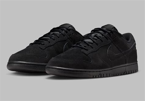Nike Dunk Low Se Triple Black Ib6651 001