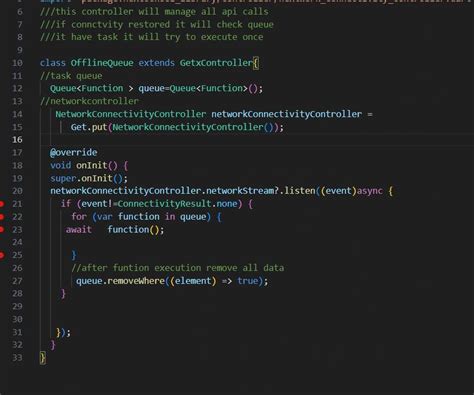 how to handle queuing functions in flutter app jasir bin shihabudeen posted on the topic