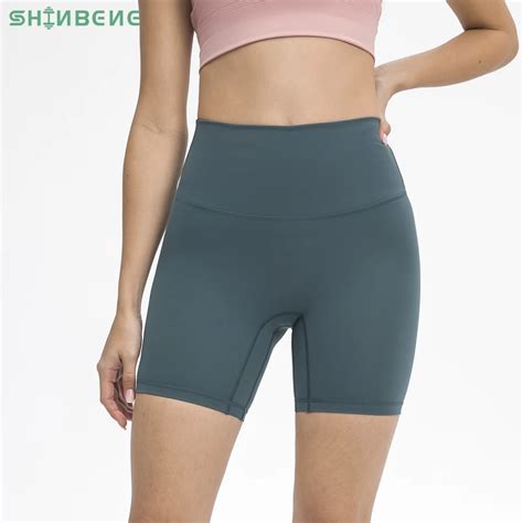 Shinbene Classic 30 No Camel Toe Workout Training Yoga Shorts Women