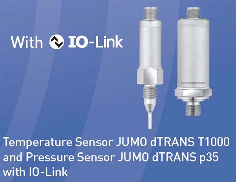 Io Link Temperature And Pressure Sensors
