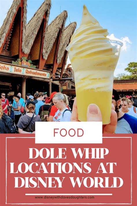Dole Whip Locations At Disney World Parks And Resorts