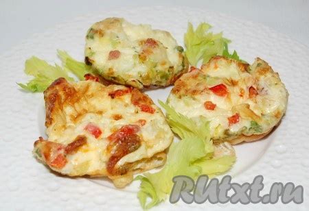 Омлет в формочках для кексов в духовке: 8 фото в рецепте