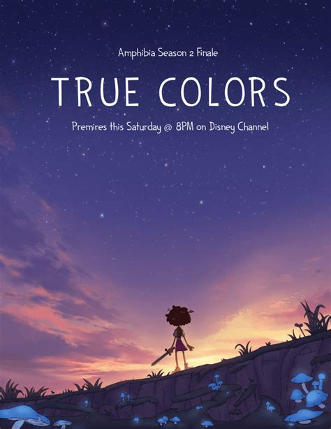 Posting A Promotional Image Of Amphibia A Day Finally True Colors