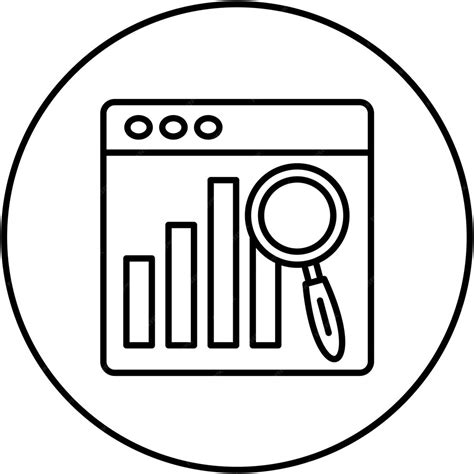 Premium Vector Analysis Icon Vector Image Can Be Used For User Experience