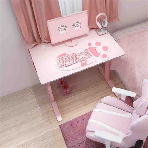 Gamkart Eureka Gaming Venus I1s 44 Pink Gaming Computer Desk