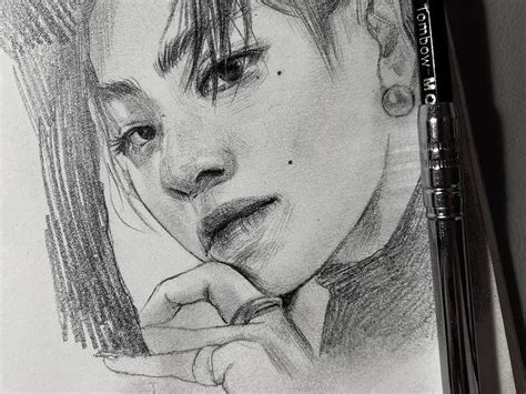 Class101 오딘과 함께하는 연필 하나로 완성하는 느낌있는 얼굴 그리기