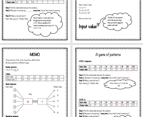 Numeric And Geometric Patterns Package • Teacha