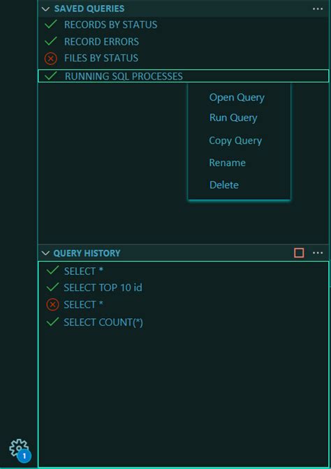 Feature Saved Queries · Issue 17347 · Microsoftvscode Mssql · Github