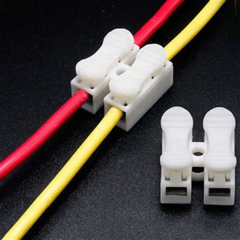 Aliexpress Com Buy Lot Pc Self Locking Electrical Cable Connector Quick Splice Lock Wire