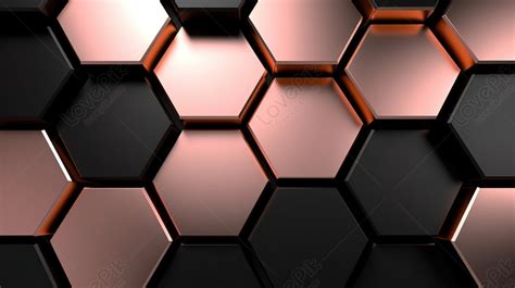 놀라운 3d 육각형 구조 검정색 분홍색 금색 배경 놀라운 3d 육각형 구조 검정색 분홍색 금색 배경 사진 놀라운 3d 육각형 구조 검정색 분홍색 금색