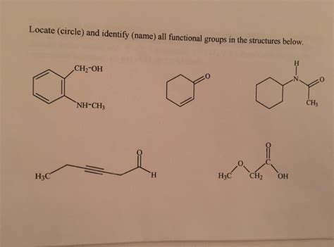 solved locate circle and identify name all functional
