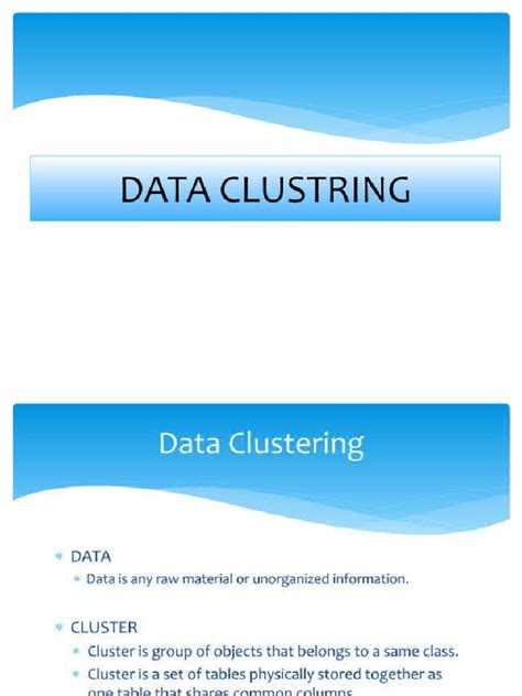 Data Clustring Pdf