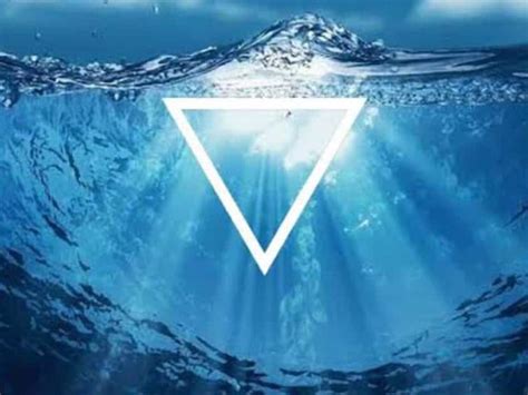 Simbolo Do Elemento Agua Adesivo De Carro Elemento Água Esotérico