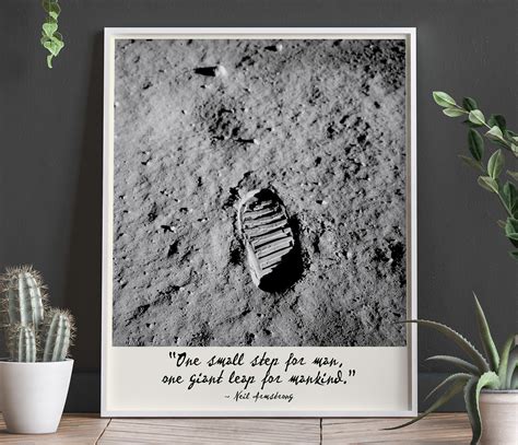 The Real Neil Armstrong Footprint On Moon