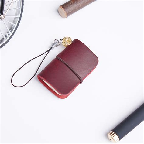 Clearance Super Mini Pocket Notebook Creative Cowhide Handmade Jewelry Notepad Multi Purpose