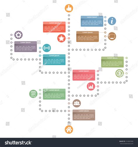 Tree Diagram Template Vector Eps Illustration Stock Vector Royalty Free Shutterstock