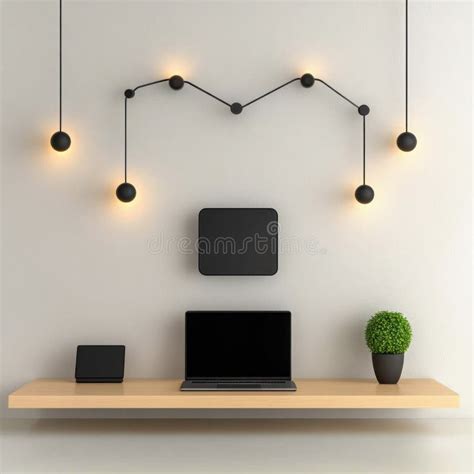 Cross Platform Development Digital Technology Devices Hanging On Wall